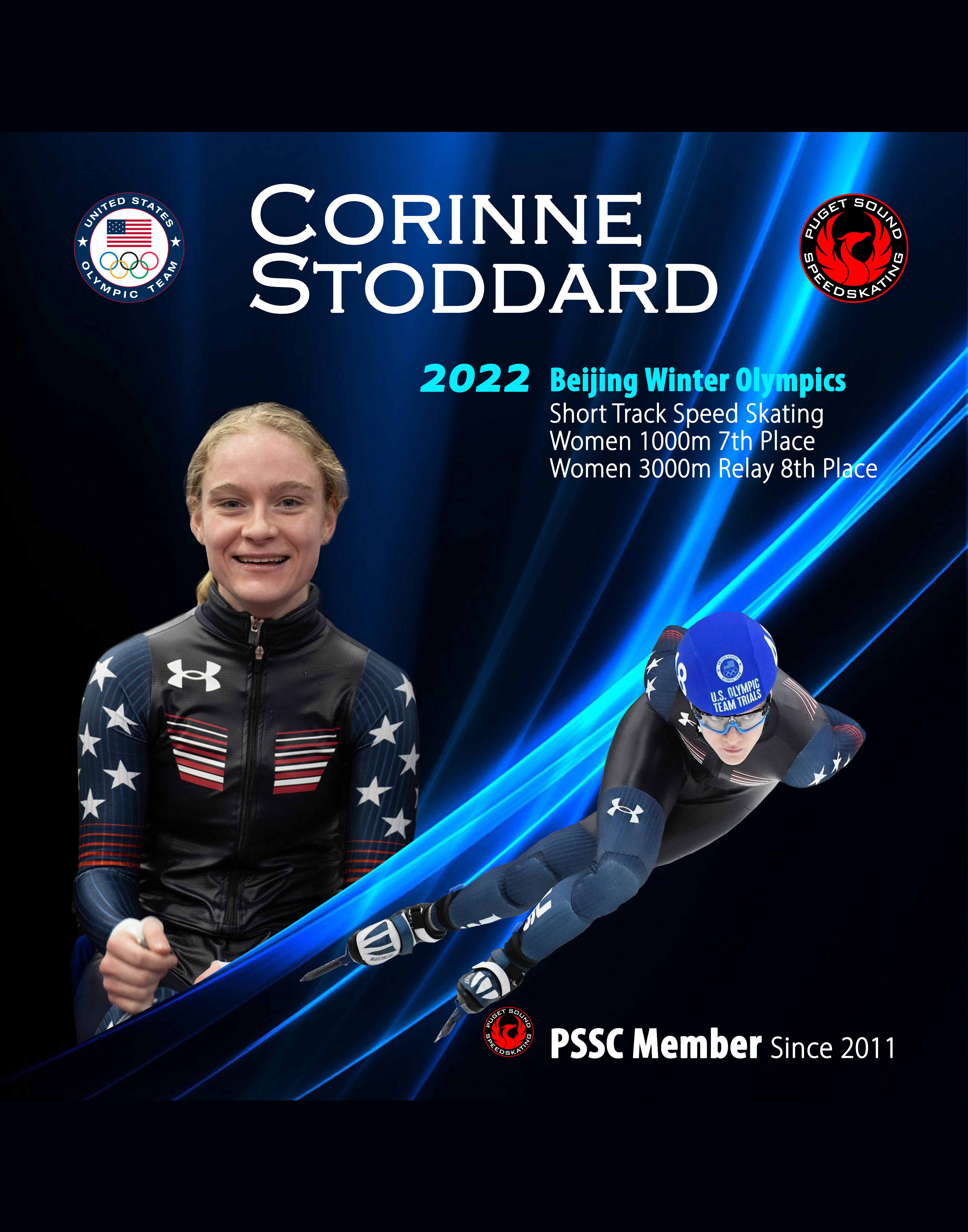 Olympians – Puget Sound Speedskating Club